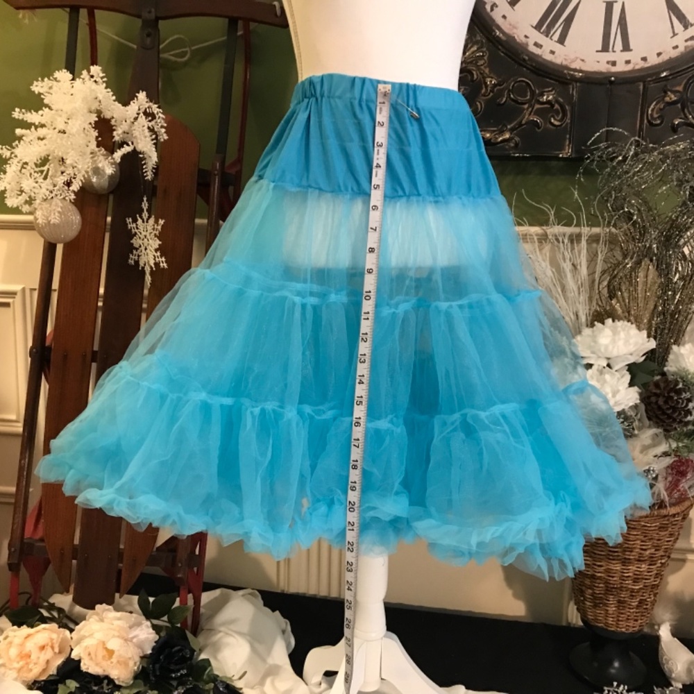 Rockabilly Petticoat Tulle Skirt - Gem